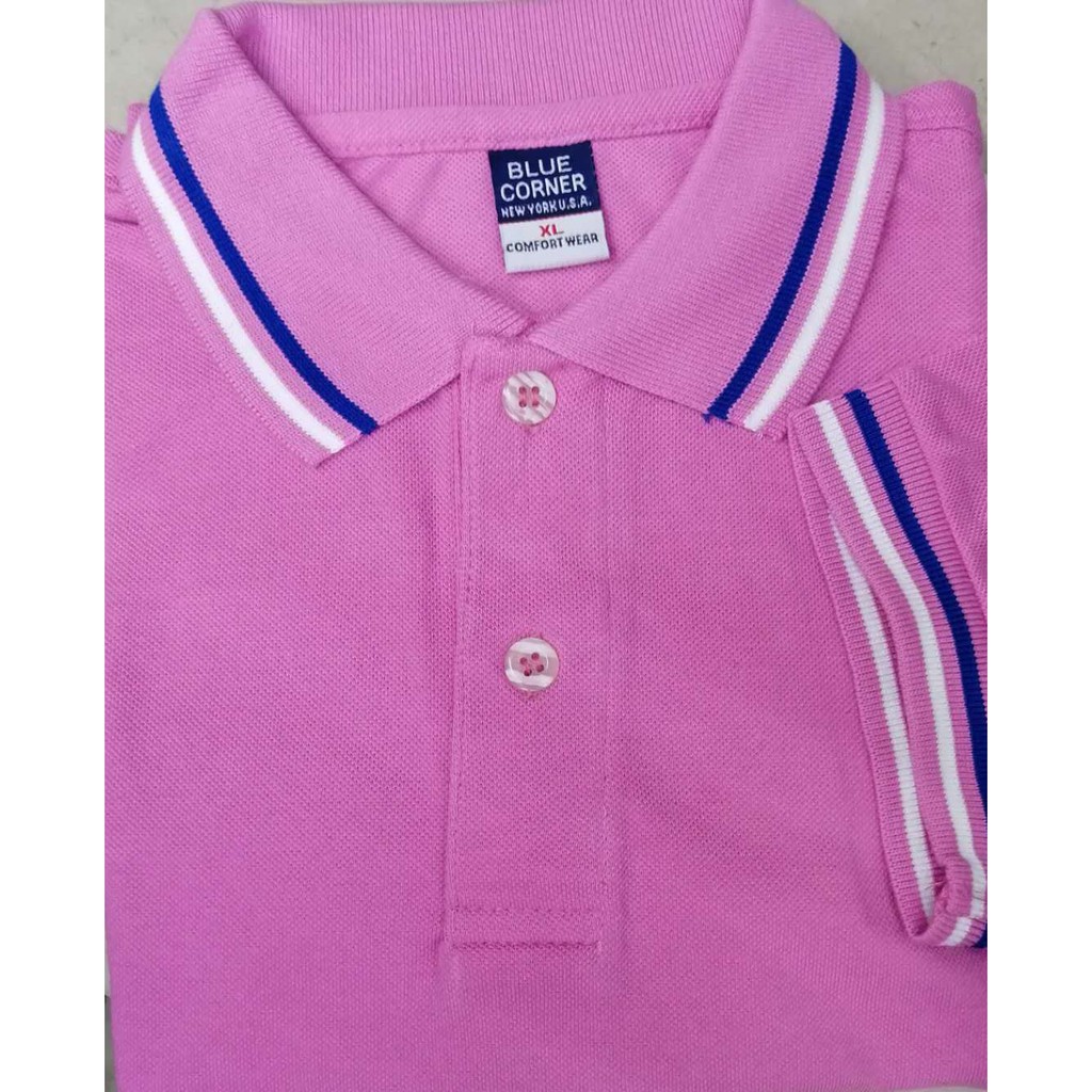 Blue Corner POLOSHIRT WITH STRIPES (LINING) STYLE #2 For Men and Women ...