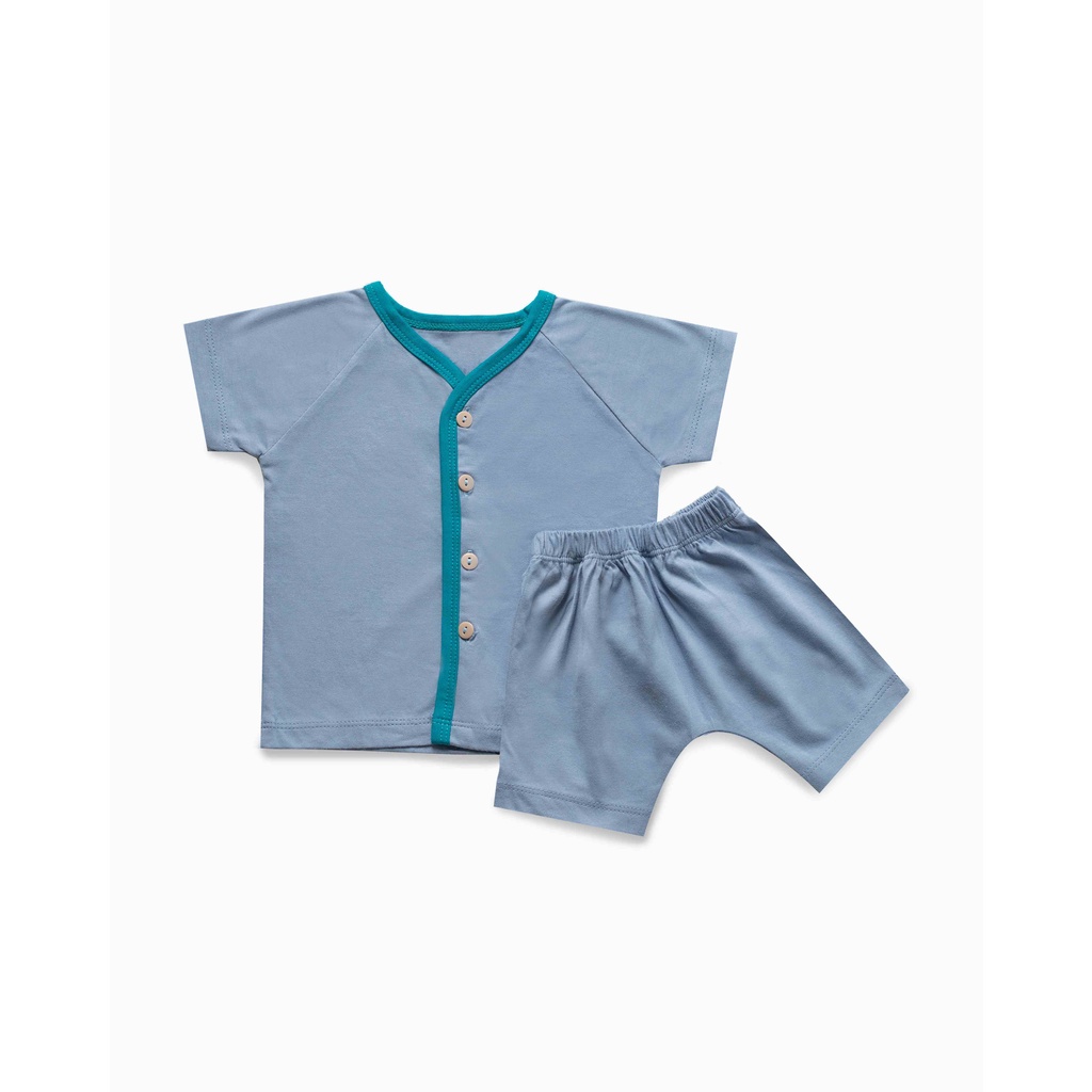 Picaboo Babyswear Short Basic Set/Baby Girl Suit/Baby Boy Suit - Dusty ...
