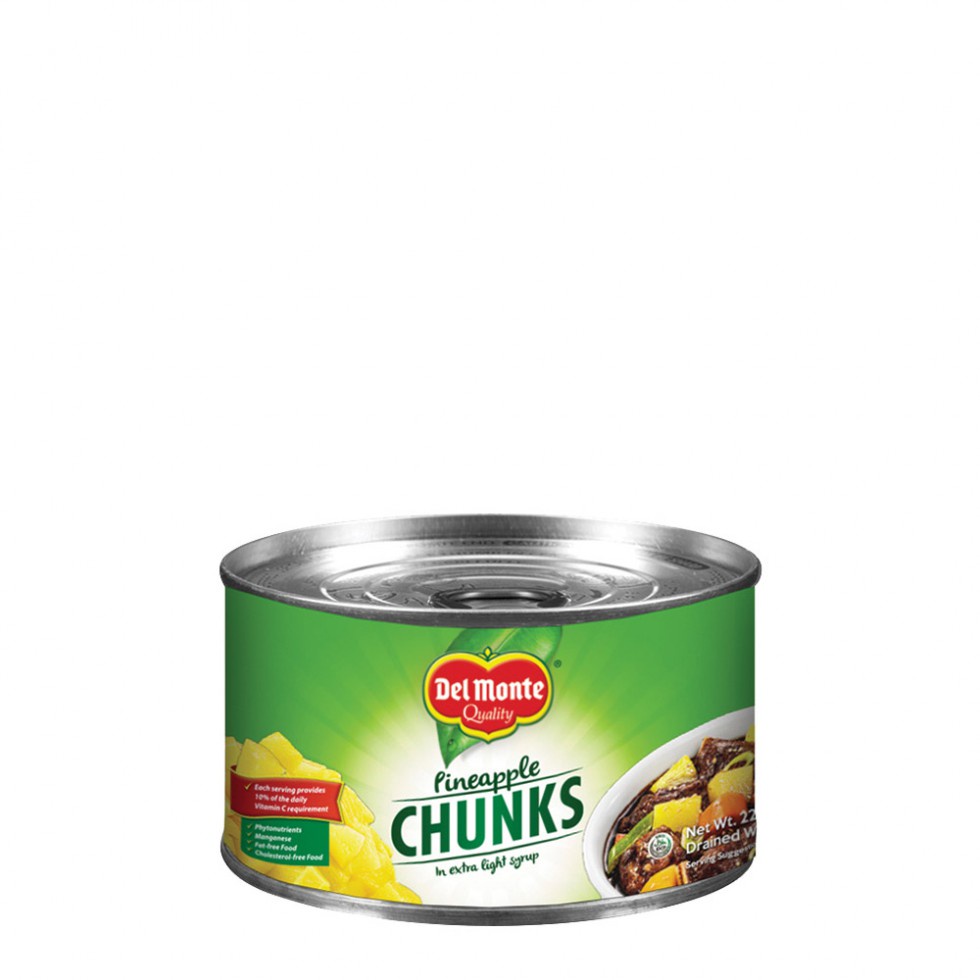 Del Monte Pineapple Chunks Flat 227g | Shopee Philippines