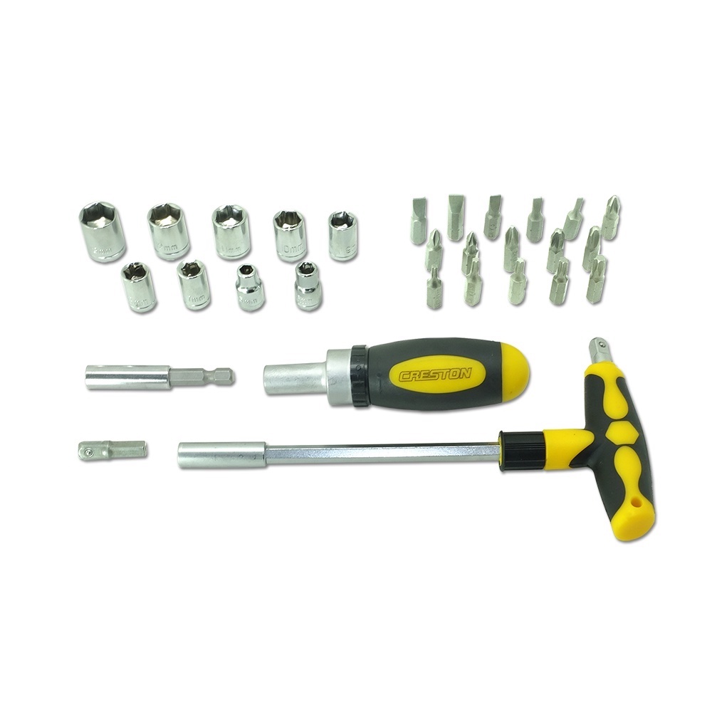 CRESTON Bits And Socket Set 29 Pcs | Shopee Philippines