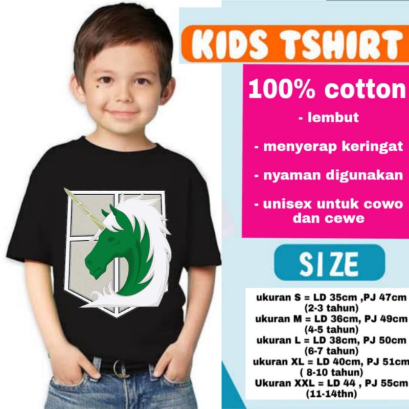 Kaos Anime SNK AOT ATTACK ON TITAN SHINGEKI NO KYOJIN MILITARY POLICE ...