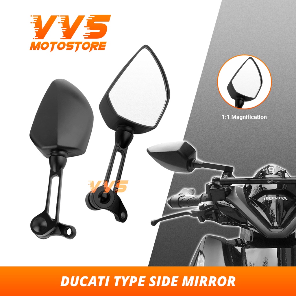 Firefly Motorcycle Ducati Typel Side Mirror For Nmax Aerox Click ...