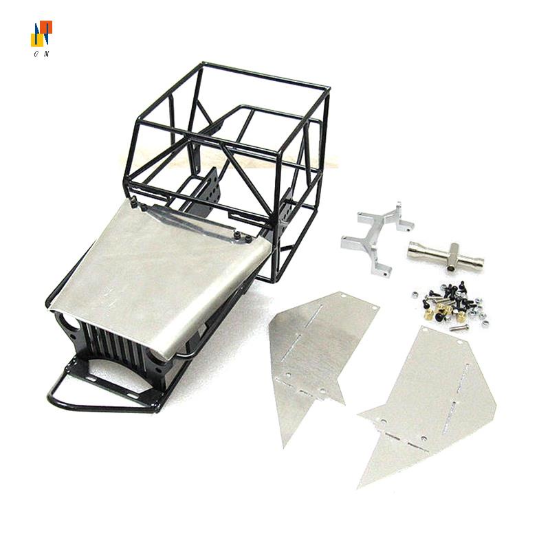 Full Tube Frame Metal Chassis Metal Body Roll Cage for WPL C14 C24 C24 ...