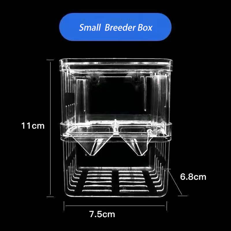 Breeding Box For Fish Tank FISH BREEDER BOX Aquarium Breeder Net ...
