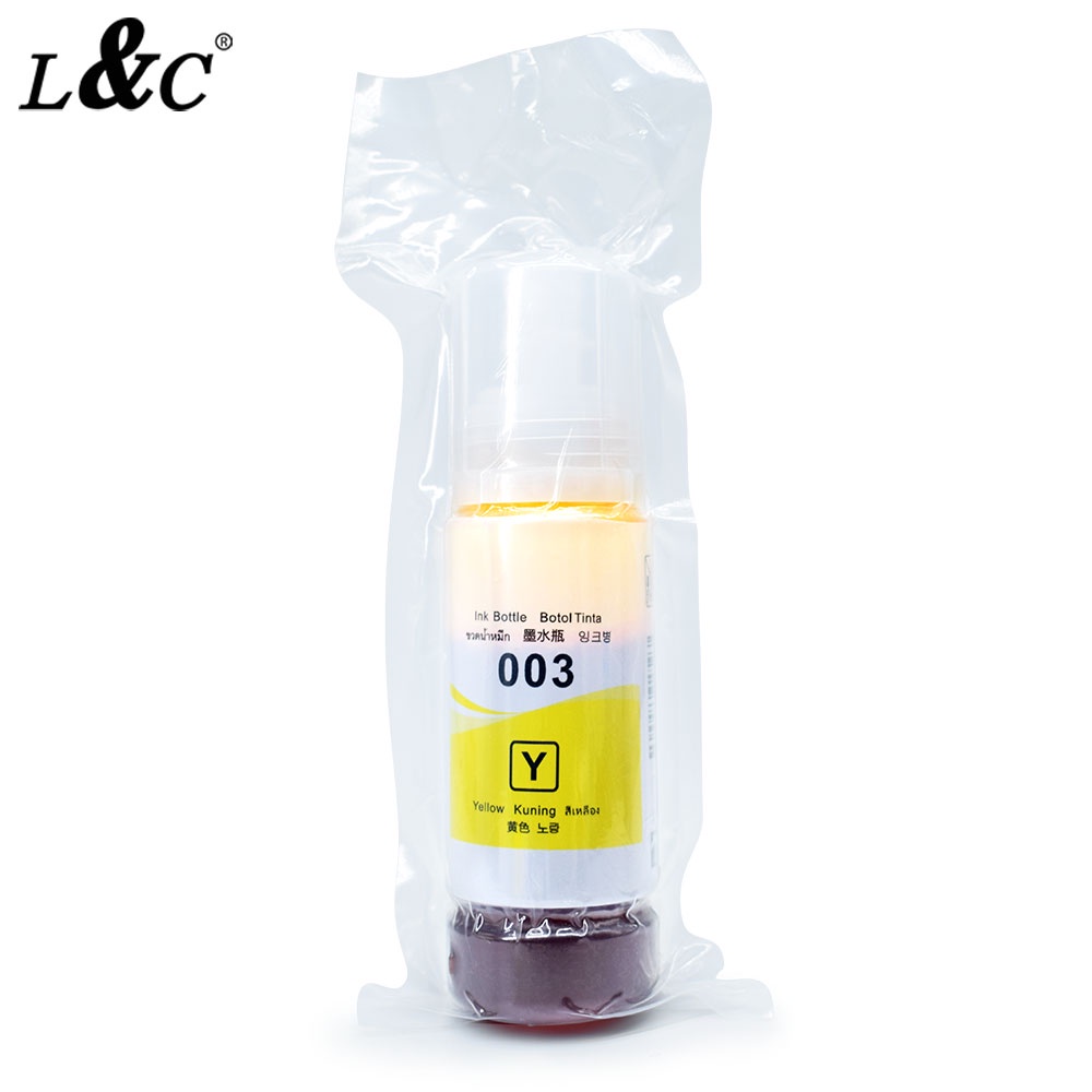 L&C Premium Refill ink 003 Ink Dye Ink For Inkjet Printer L3110 L3116 ...