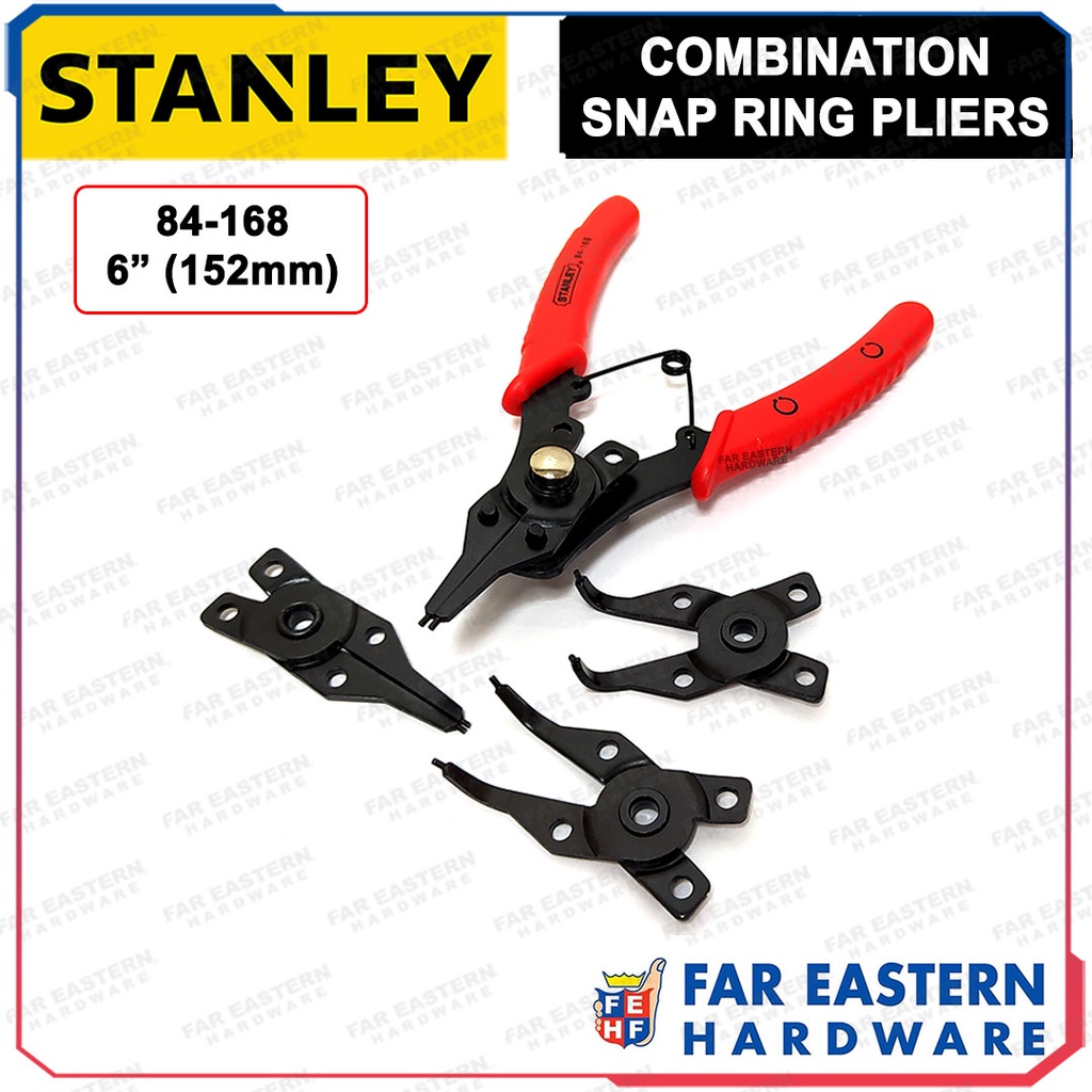 STANLEY Combination Snap Ring Circlip Pliers 6" 84-168 STHT | Shopee ...