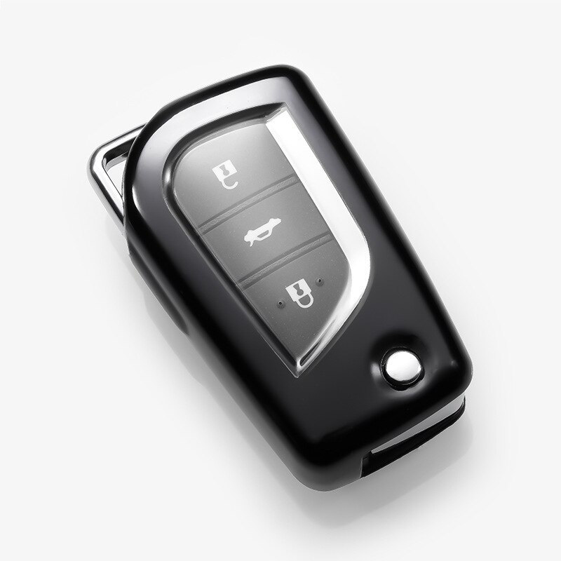 Toyota fortuner innova key cover Soft TPU car Remote Fob Key Case ...