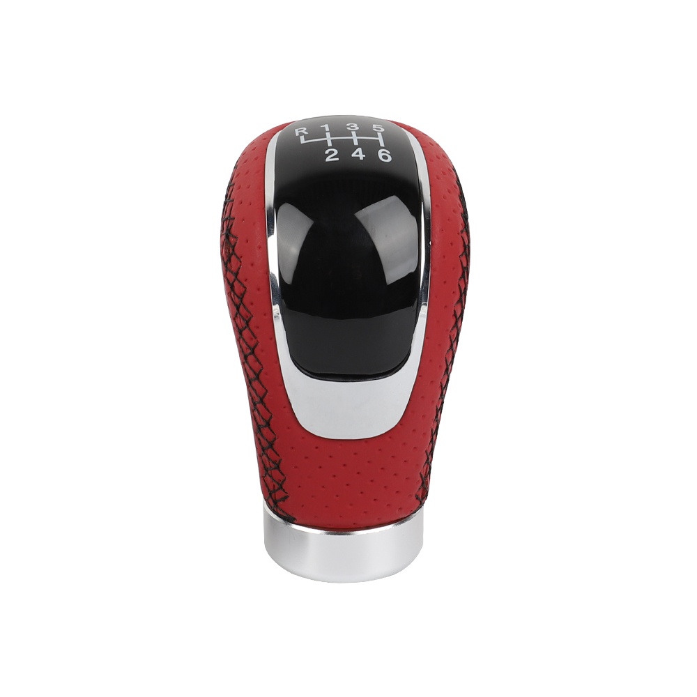 JDMGRAM Leather Car Gear Knob Manual Universal JDM Style Auto Speed ...