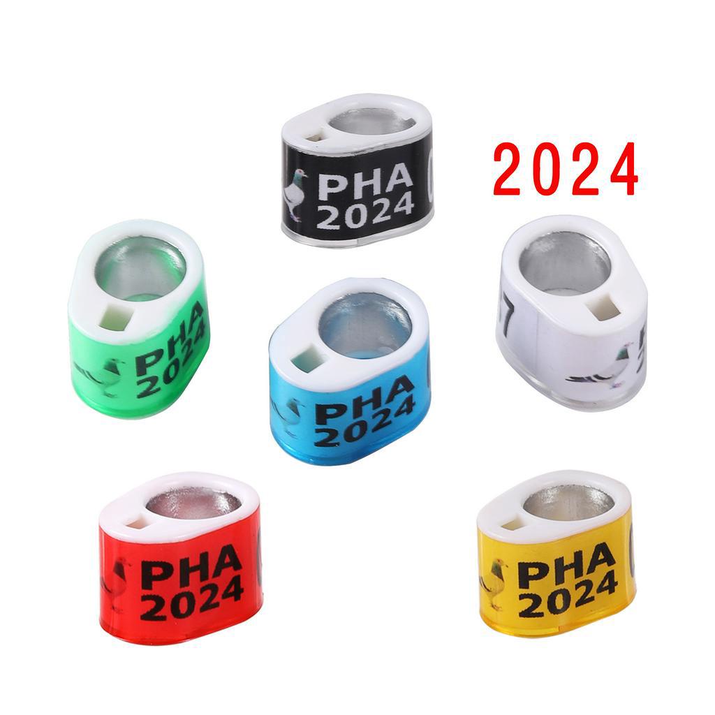 12Pcs/10 Pcs PHA/PHIL Oval Pigeon ring Oblong 2023/2024 8mm Pigeons ...