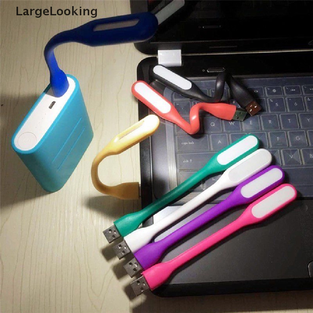 LargeLooking New Flexible Mini USB LED Light Lamp For Computer Notebook Laptop PC Reading Bright ...