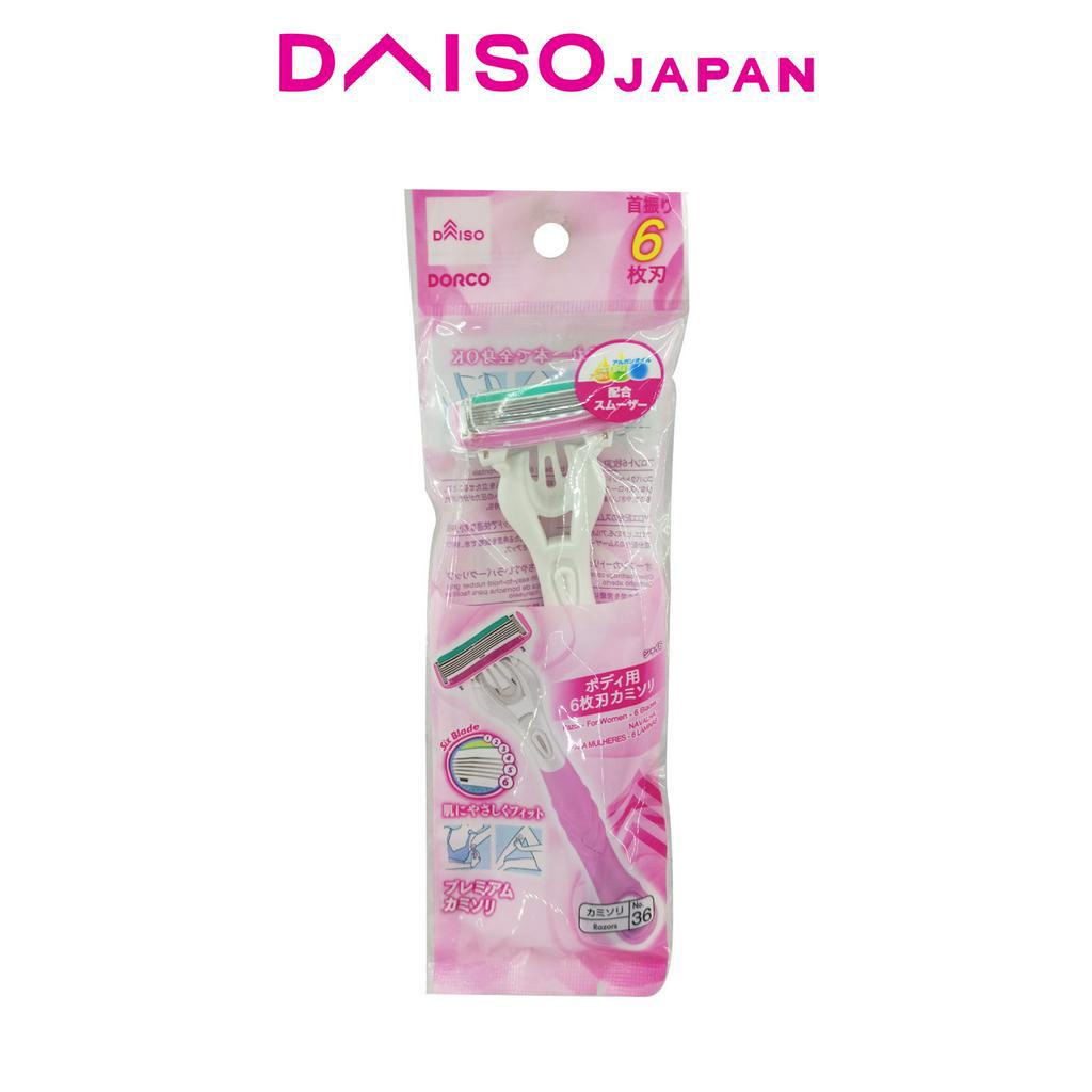 Daiso 6-Blade Women's Razor | Shopee Philippines