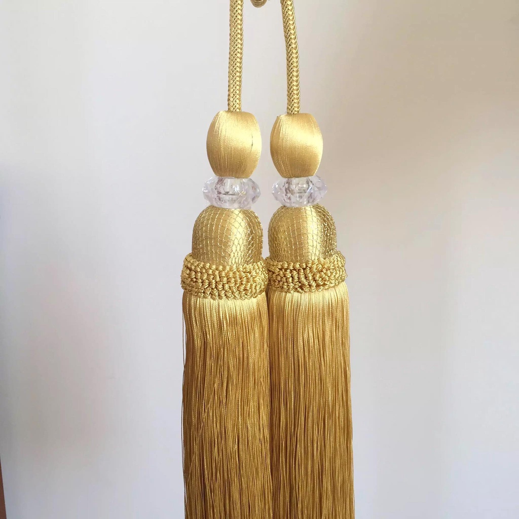 Curtain Tieback Tassel Net Tassel For Home Living and Decoration (Pair ...