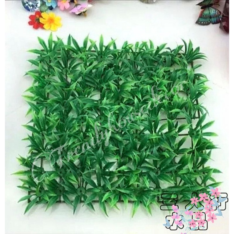 Artificial Square Carabao Grass Indoor & Outdoor Use Plastic Material ...