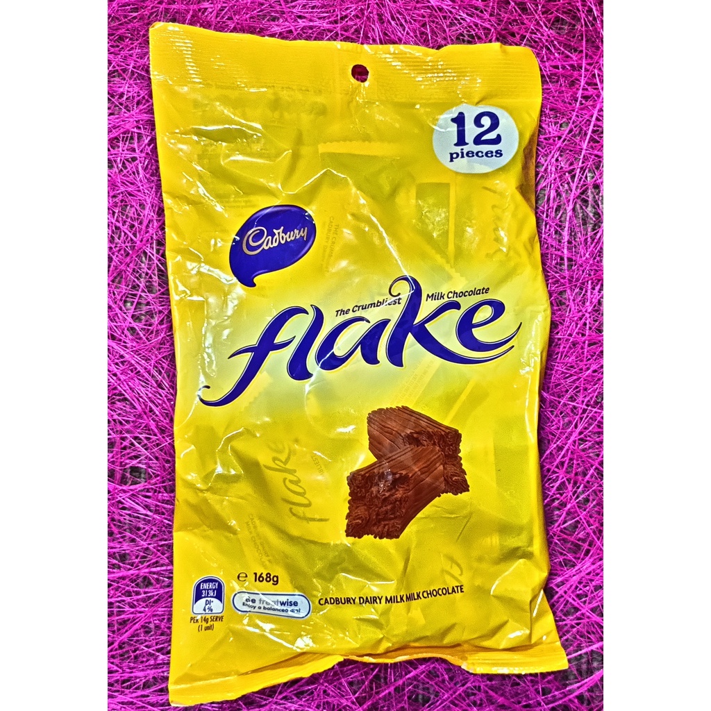 Cadbury Flakes Milk Chocolate (12pcs) - 168g | Shopee Philippines Cadbury Flakes Milk Chocolate (12pcs) - 168g | Shopee Philippines