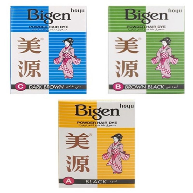 Bigen Permanent Powder Hair Color 6g | Shopee Philippines