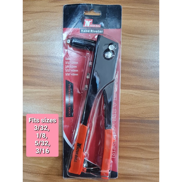Riveter / Hand Riveter Nova Bull for Blind Rivets Can Fit Different ...
