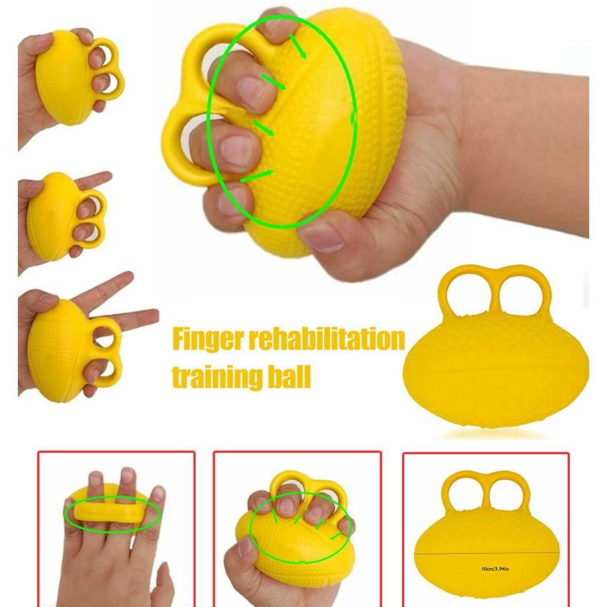 Finger Exerciser Ball Hand Strengthener Squeeze Ball Strengthening ...