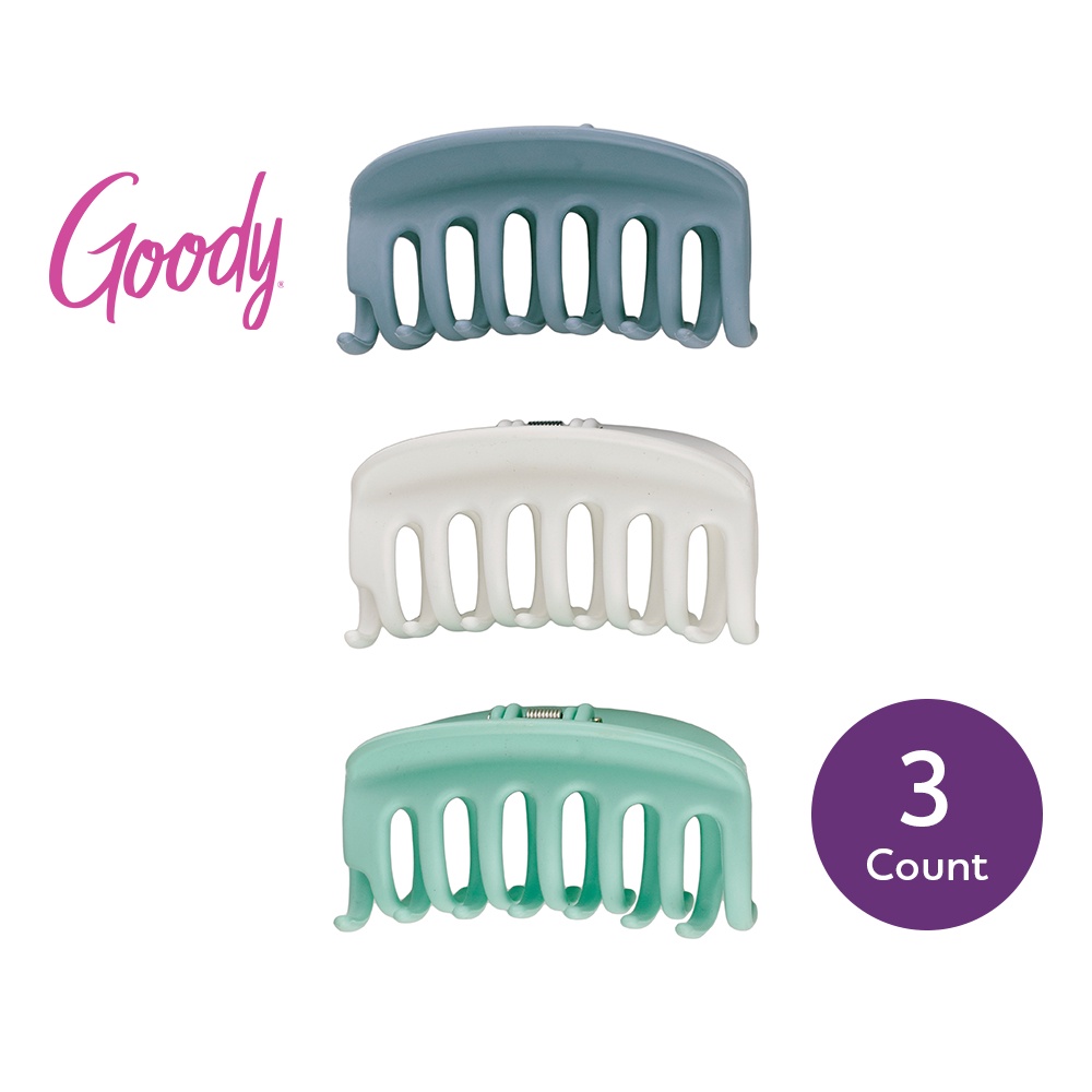 Goody Planet Organic Bamboo Large Claw Hair Clips, 3ct | Shopee Philippines