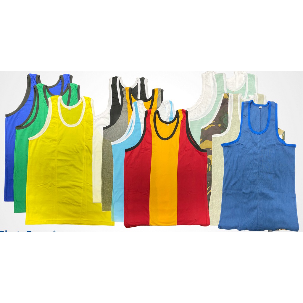 Very Affordable Men's Sando (RANDOM COLOR) | Shopee Philippines