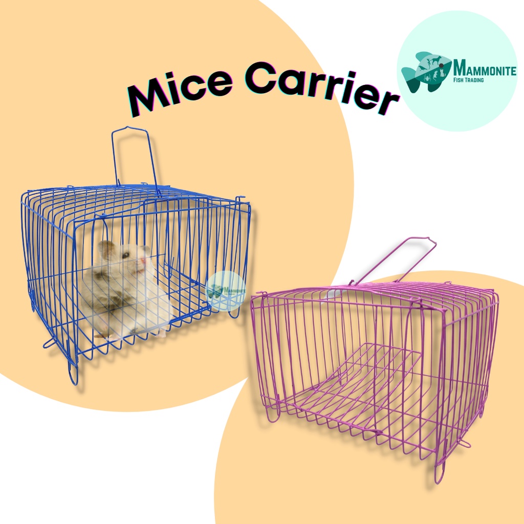 Pet Hamster Colorful Mice Carrier Cage S-11 | Shopee Philippines