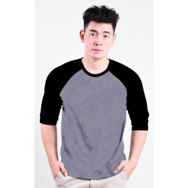 Raglan T-SHIRT For Men Plain/RAGLAN T-SHIRT For Men 3/4 Sleeve M71, Men ...