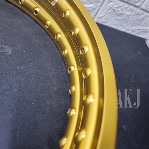 One pair Thaiworks CNC 1.40x17 Alloy Rims Made in Thailand (930 GRAMS ...