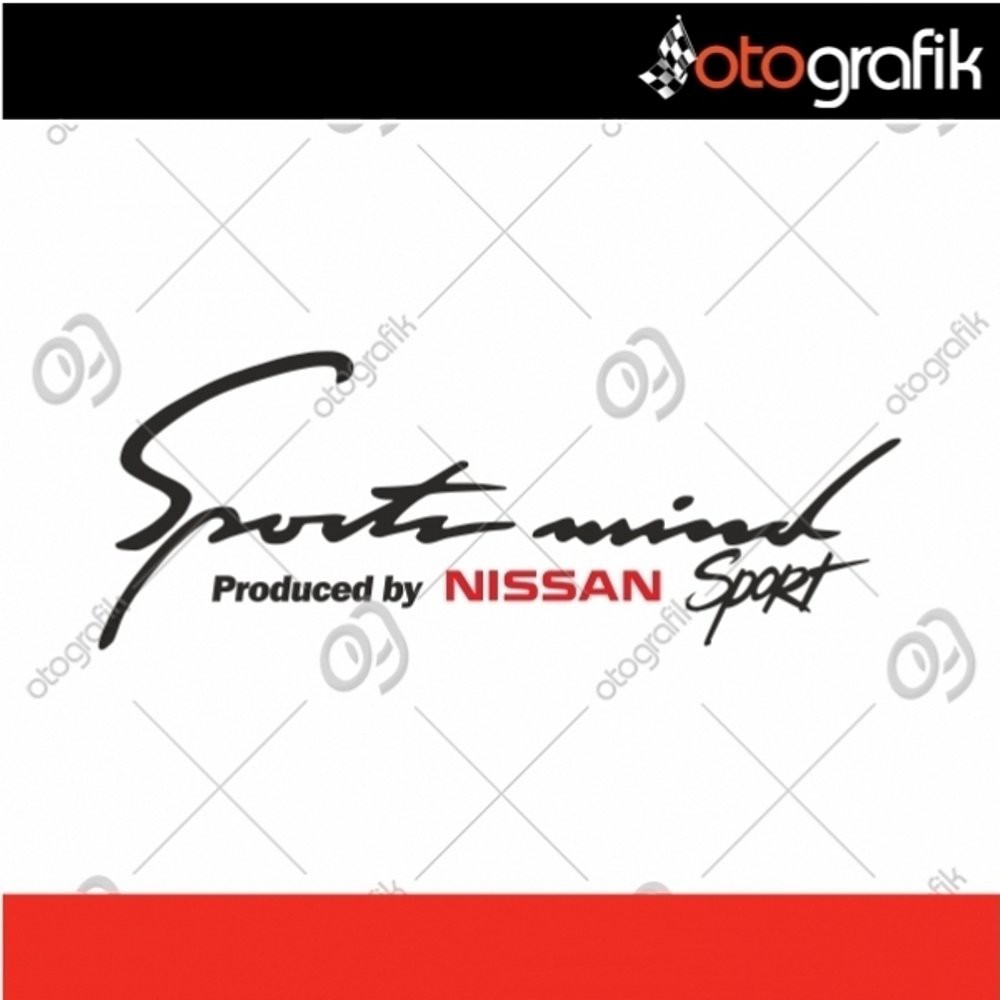Nissan sport mind sticker | Shopee Philippines