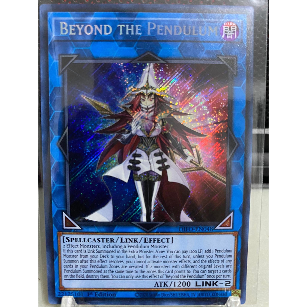 Beyond the Pendulum - DIFO-EN048 - Secret Rare 1st Edition | Shopee Philippines