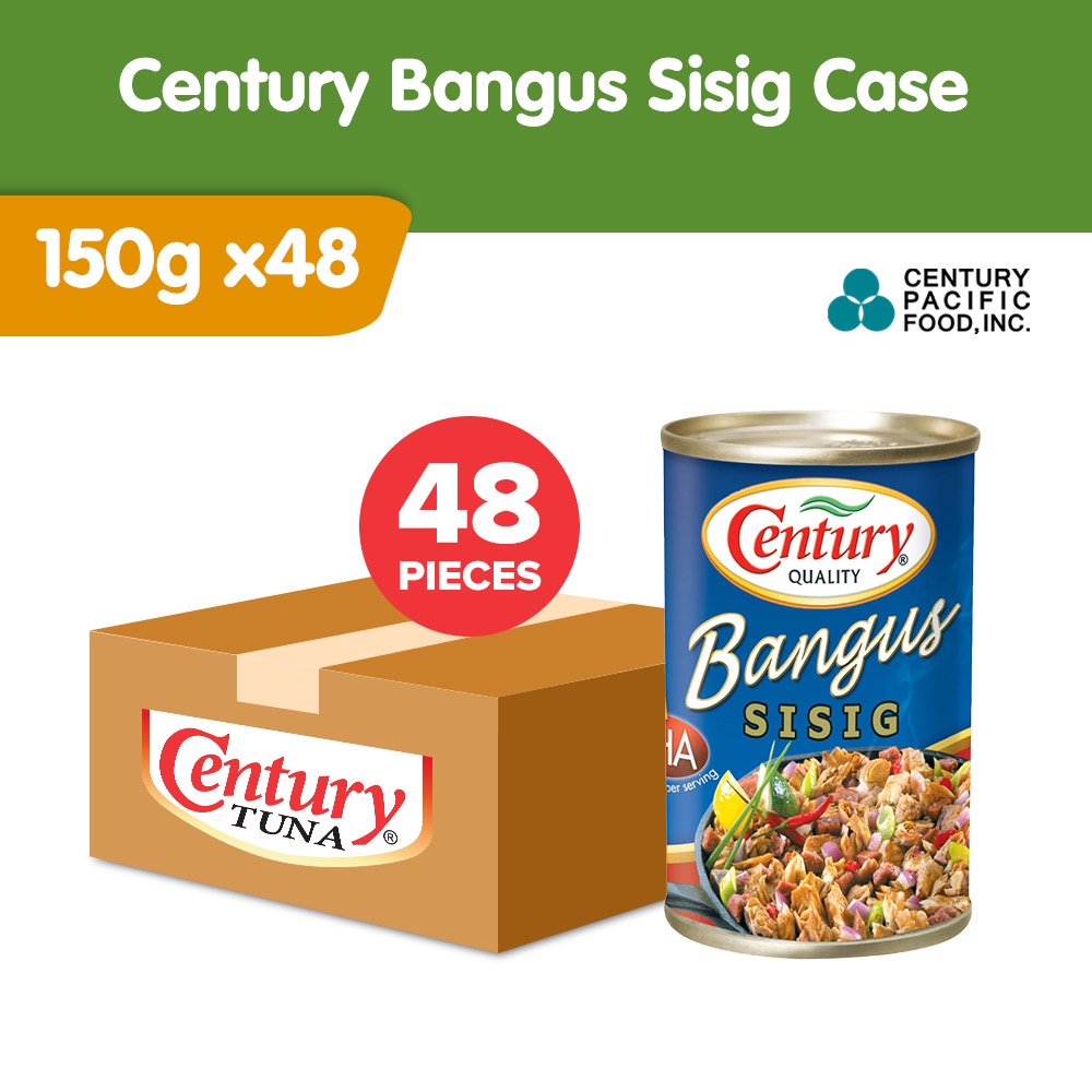 Century Bangus Sisig 150g (Case of 48pcs) | Shopee Philippines