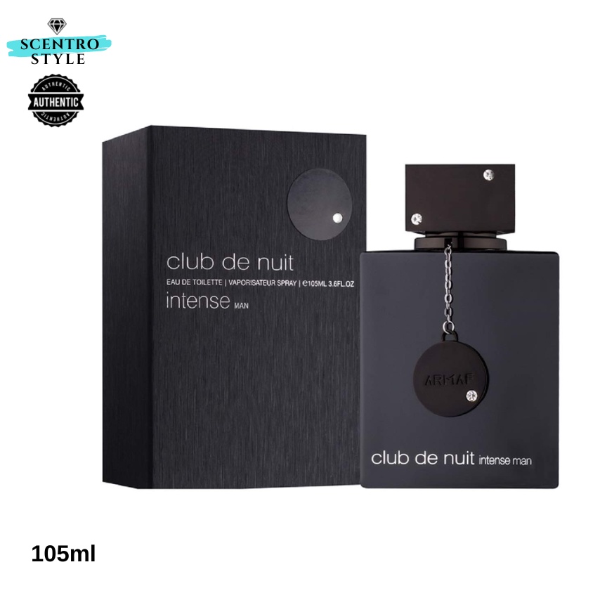 Armaf Club de Nuit Intense Man EDT 105ml Long Lasting Perfume for Men ...