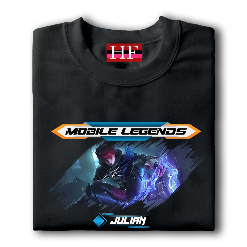 Julian T-shirt Mobile Legends tshirt for Men Women Unisex MLBB ML Tee ...