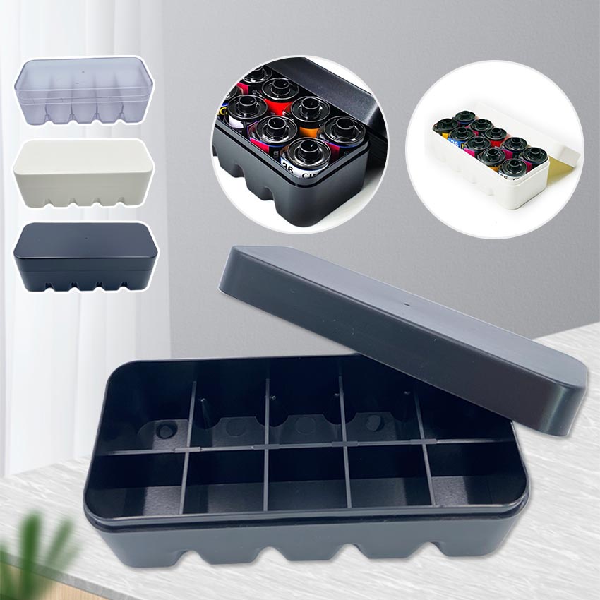Portable 135 Camera Film Roll Storage BOX Multi-Format Hard Plastic ...