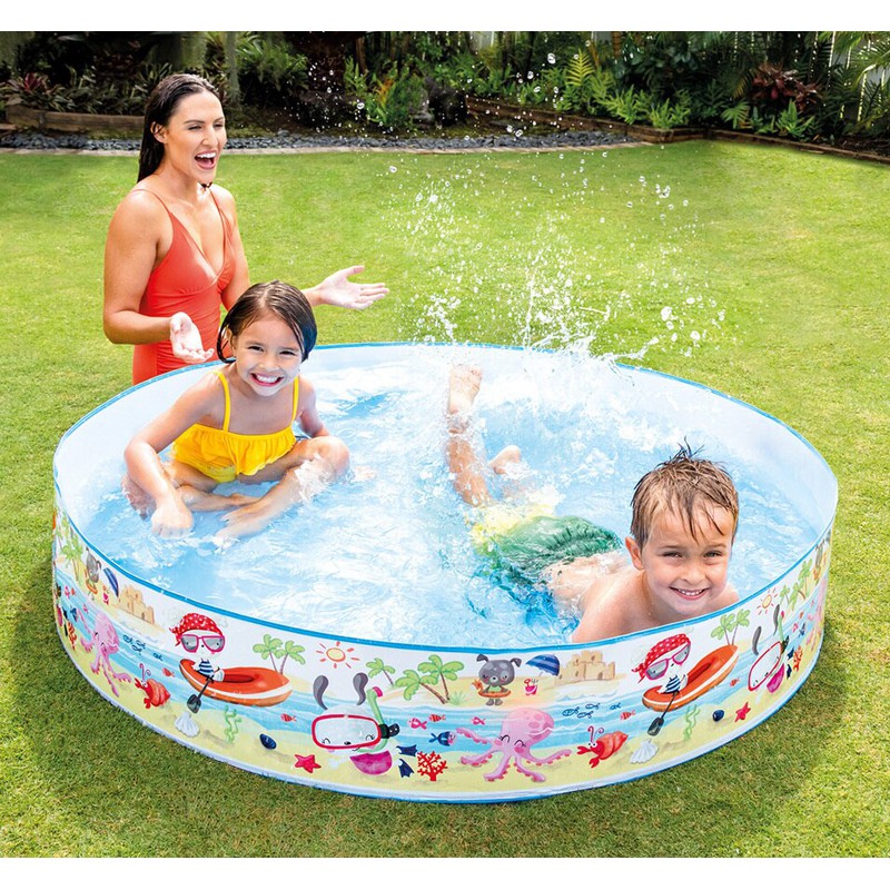 152*25CM Portable SWIMMING POOL （INTEX ）pool for kids | Shopee Philippines