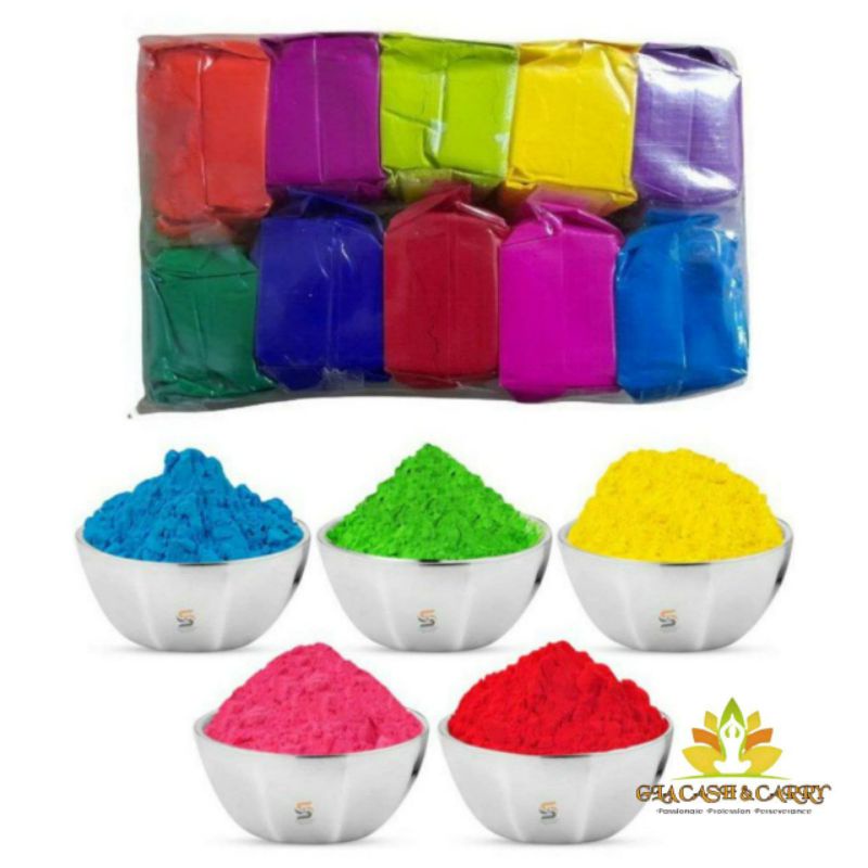 10 IN 1 Holi Colour/Kolam Powder (500 Grams) | Shopee Philippines