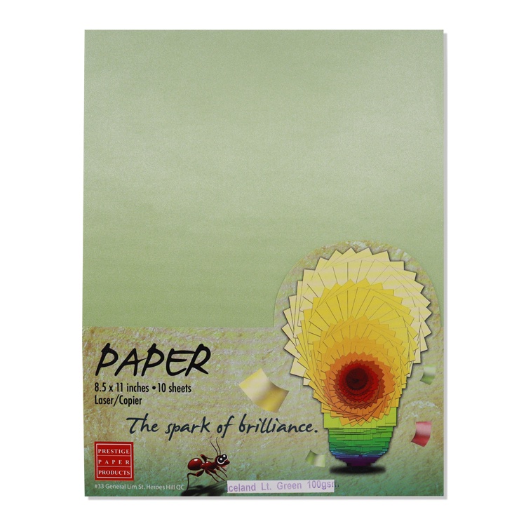 Iceland Specialty Paper Light Green 10sheets per pack | Shopee Philippines