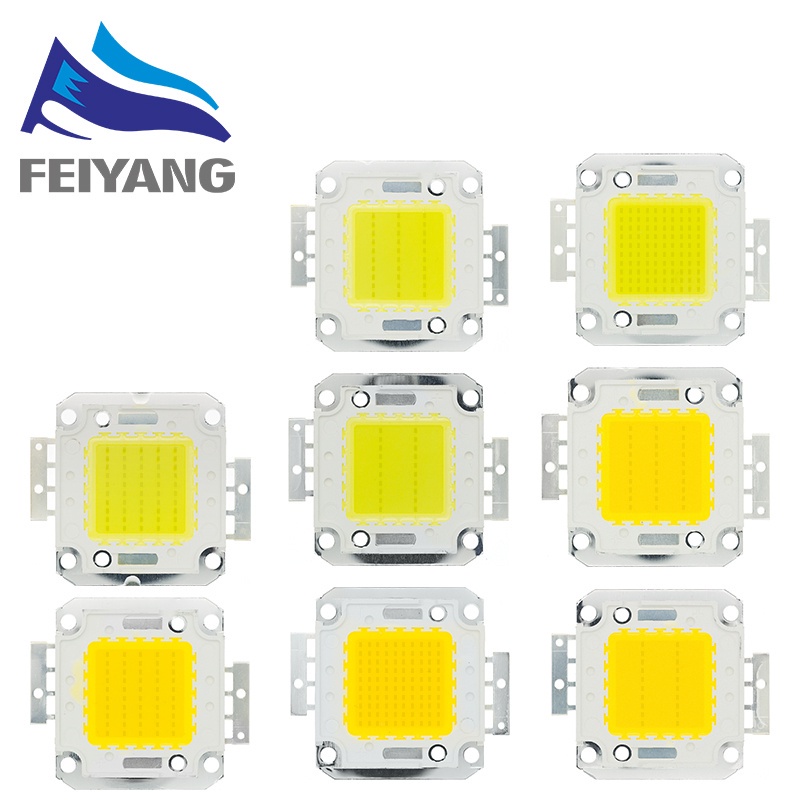 10W 20W 30W 50W 100W White/Warm white LED CHIP Integrated High Power Lamp Beads 24*44mil 32V-34V ...