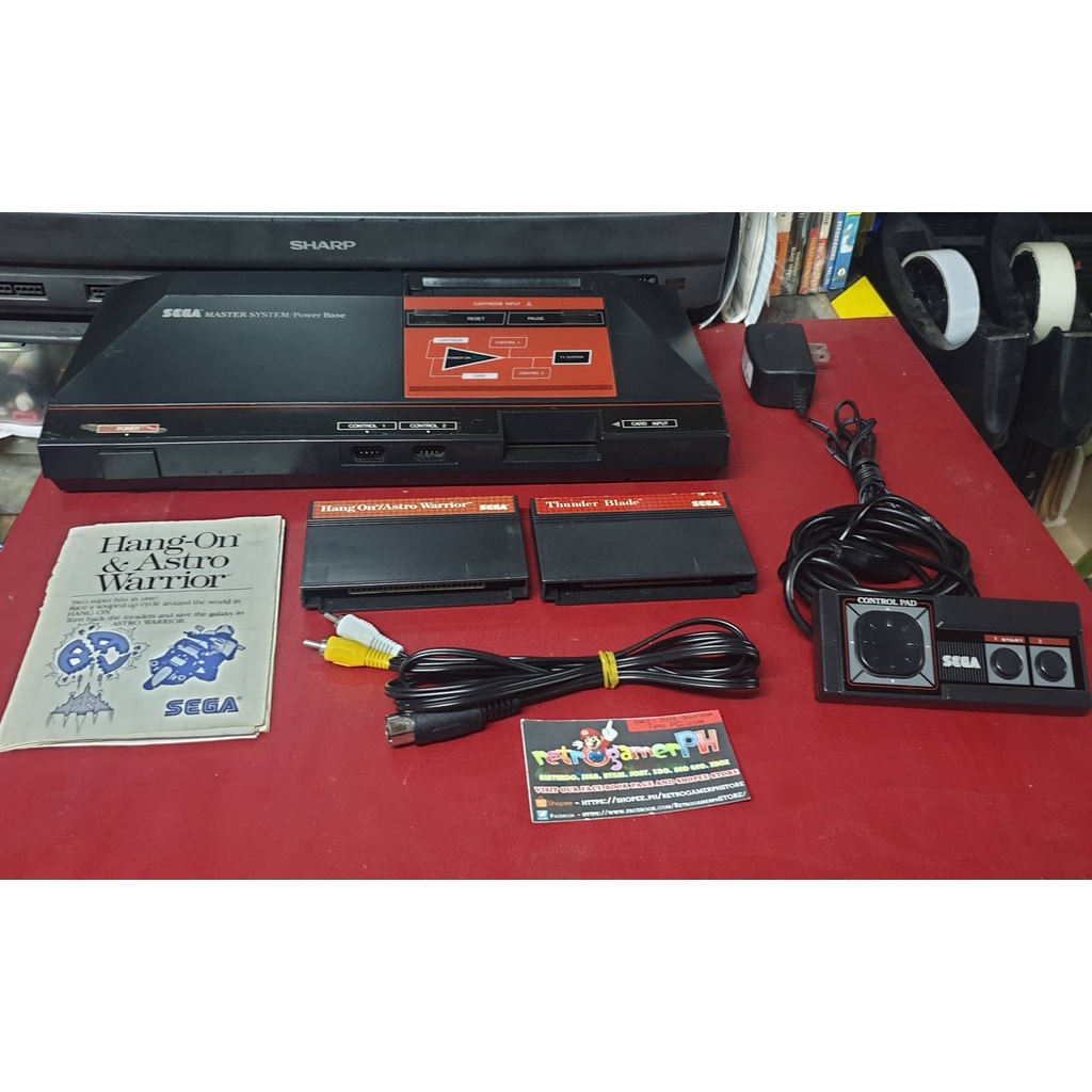 Original Sega Master System Console Bundle | Shopee Philippines