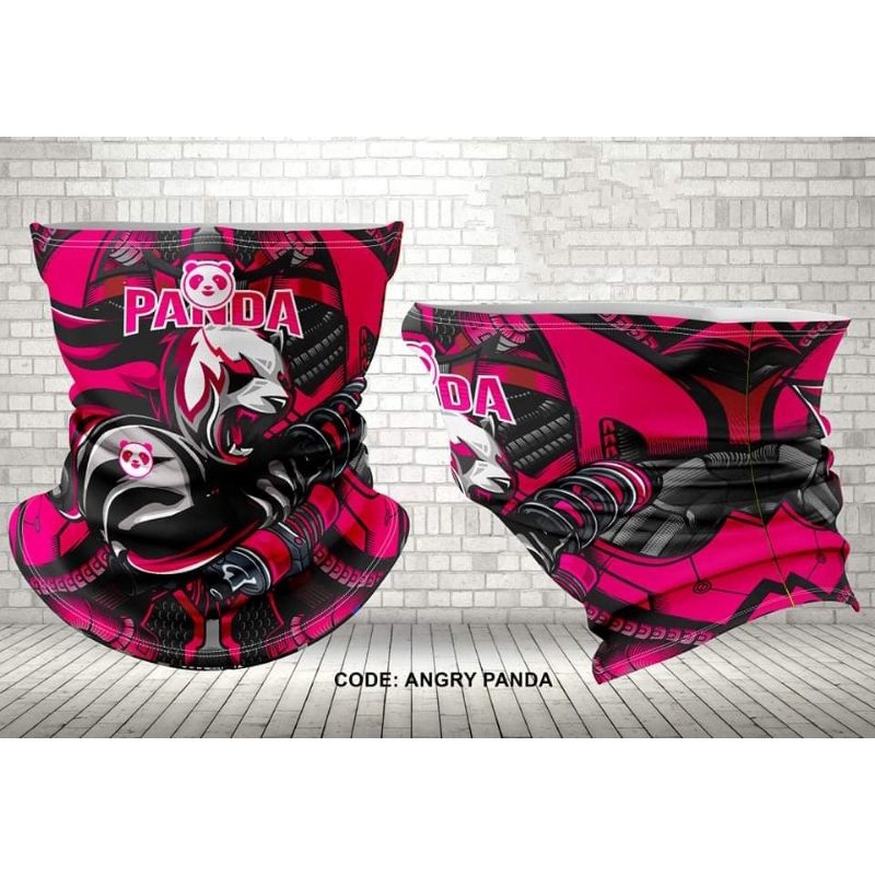 FOOD PANDA TUBE MASK FULL SUBLIMATION | Shopee Philippines