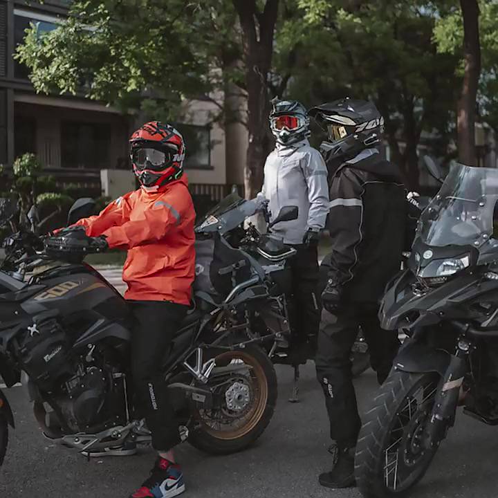 Motowolf V3 &V3B Rain Coat and Pants with Rain Shoe Cover MDL0403 ...