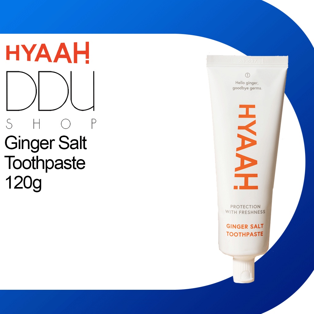 HYAAH / Ginger Salt Toothpaste 120g | Shopee Philippines