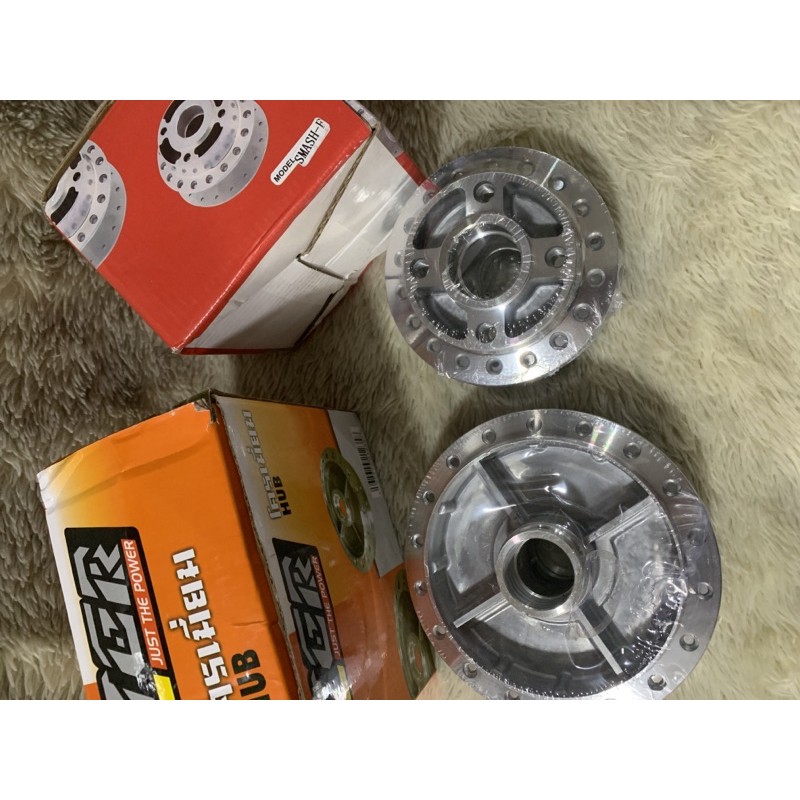 TTGR motorcycle hub smash 110 set (disc brake harap,drum brake likod ...