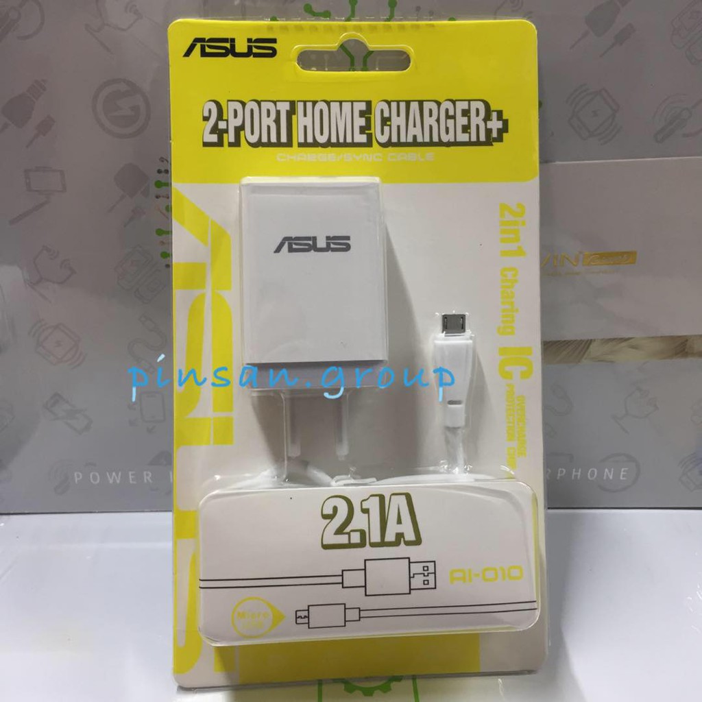Asus Fast Charger - 2 USB Port For Android Smart Phones | Shopee ...