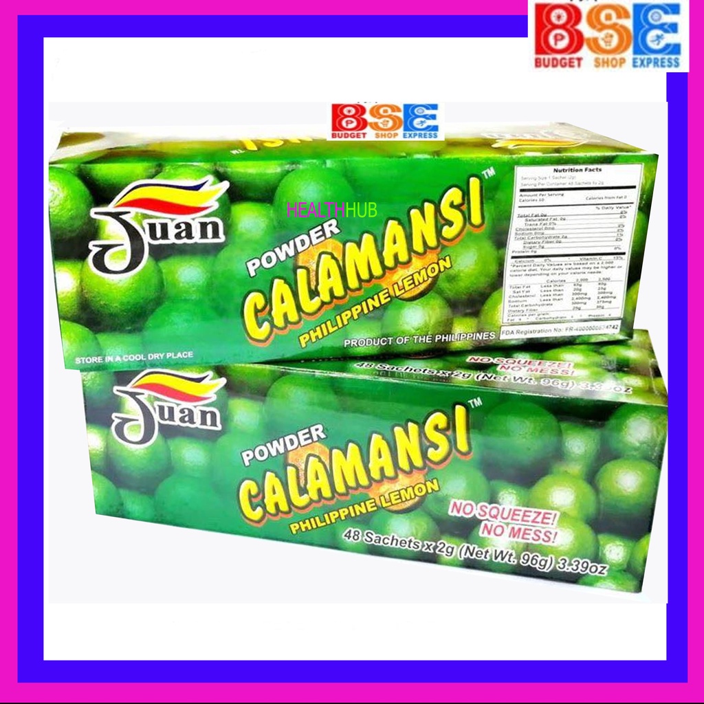 Juan Calamansi Powder 1box | Shopee Philippines