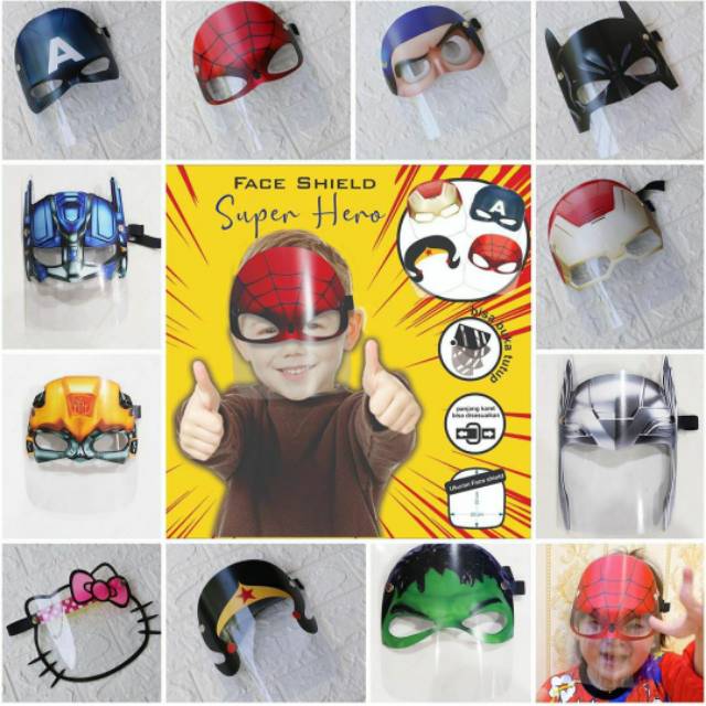 Premium Character Face Shield | Shopee Philippines