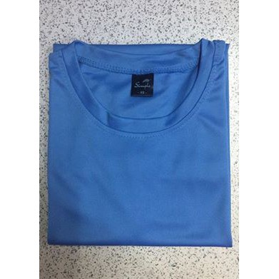 Sky BLUE Active/Dri-fit T-shirt Unisex Round Neck Athletic American Men ...