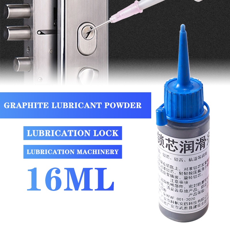 1/4PCS 60ml Graphite Powder Door Lock Lubricant Non Toxic Lock Cylinde ...