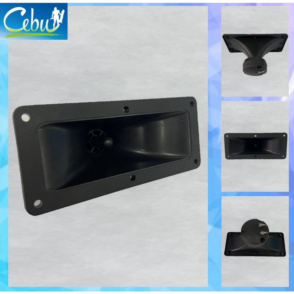 1pc 400watts WKD Piezo Big Rectangular tweeter hard plastic horn ...