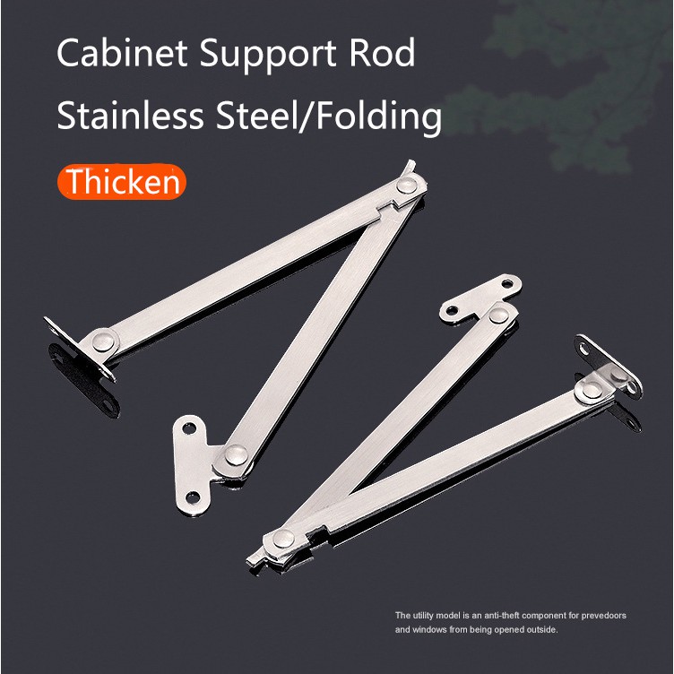 1 Piece Two-fold Pull Rod Thickened Folding Support Rod Cabinet Pull ...