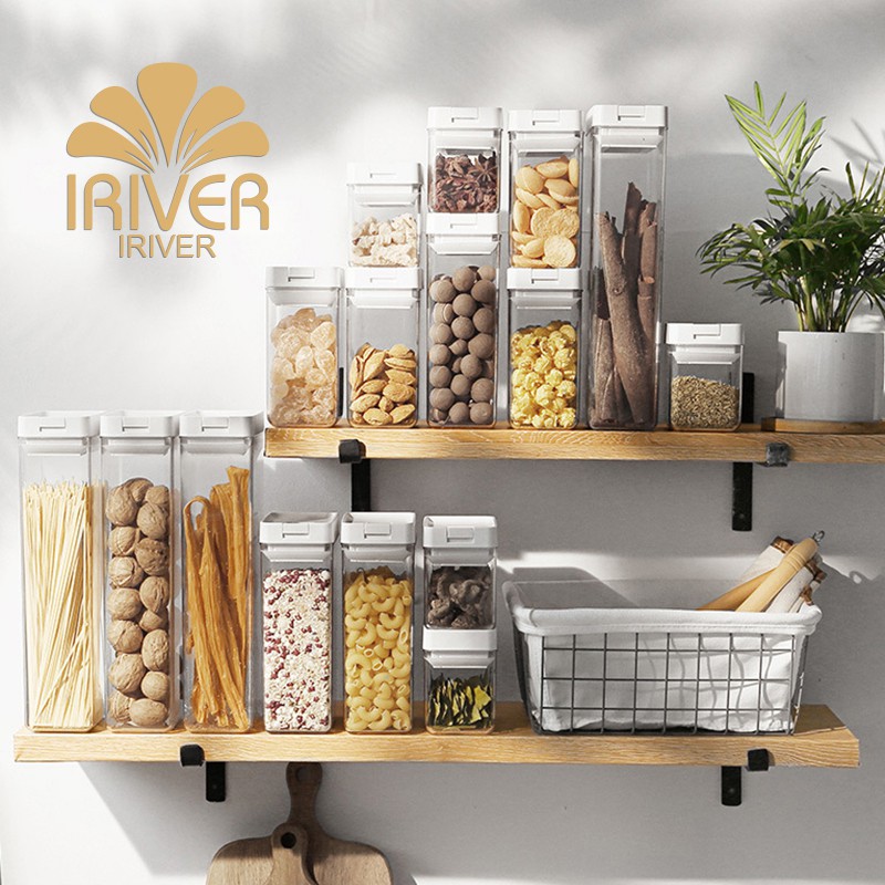 Japanese-style Airtight Food Storage Containers Transparent ...