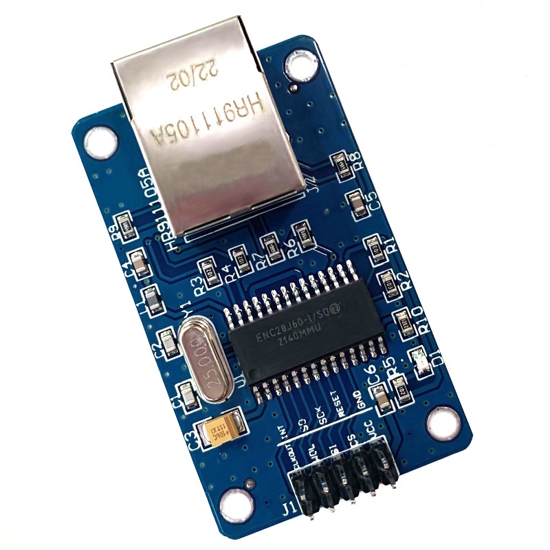 ENC28J60 SPI interface network module Ethernet module (mini version) for arduino | Shopee ...